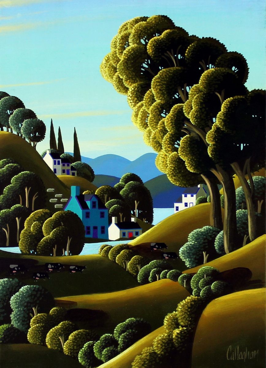 George Callaghan | Houses in the Landscape | MutualArt