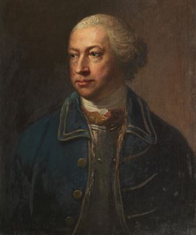 British School, 19th Century | Half Length Portrait of a Gentleman ...