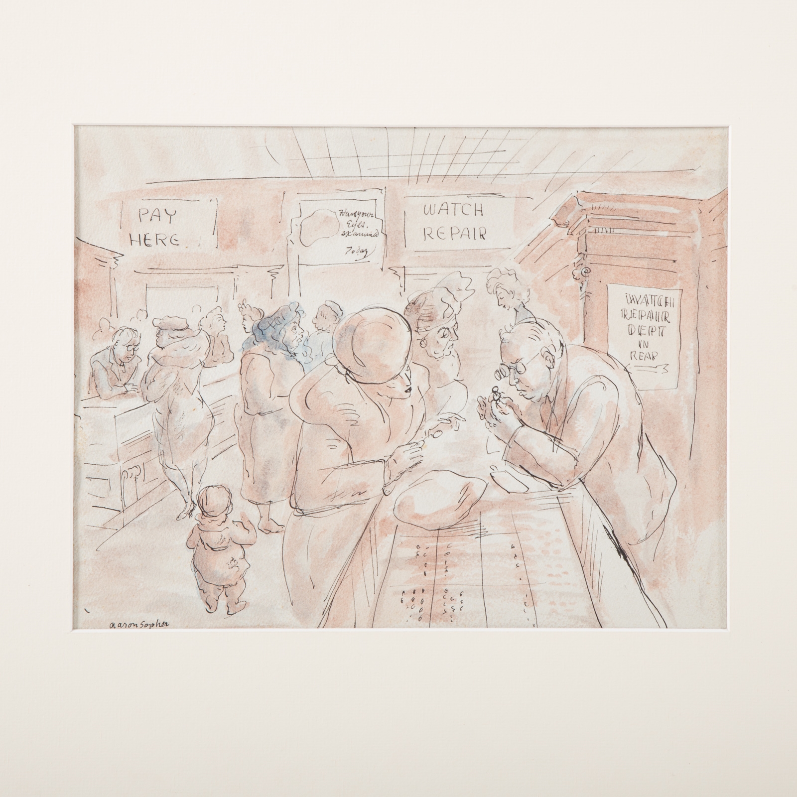 Aaron Sopher | Department Store #1 | MutualArt