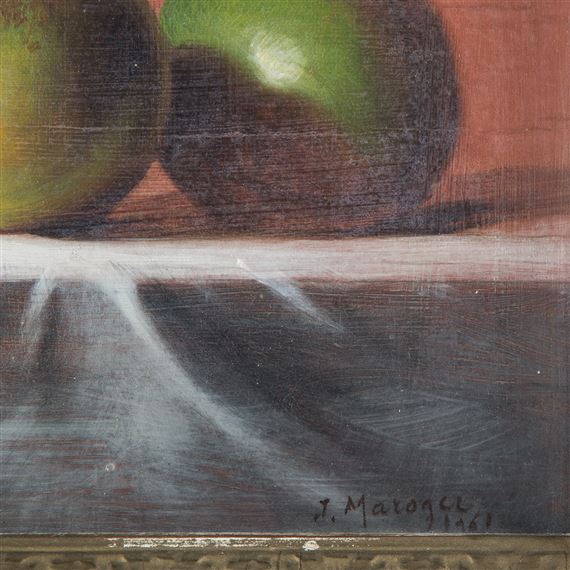 Maroger Jacques | Still Life with Three Apples | MutualArt