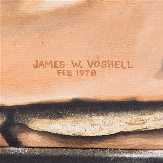 James W. Voshell | Broken Bricks with Mortar (1978) | MutualArt