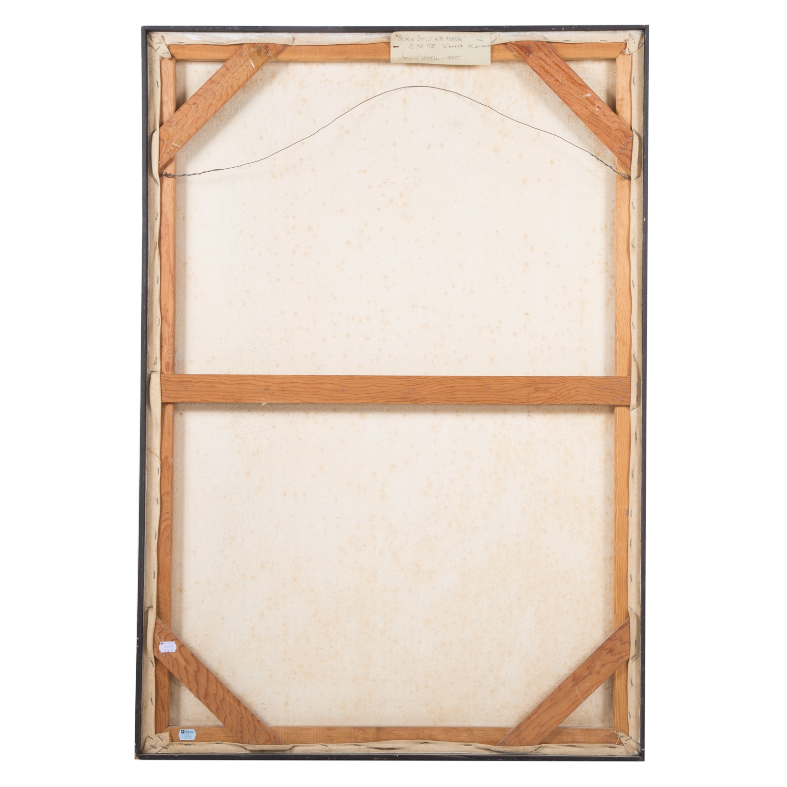 James W. Voshell | Broken Bricks with Mortar (1978) | MutualArt