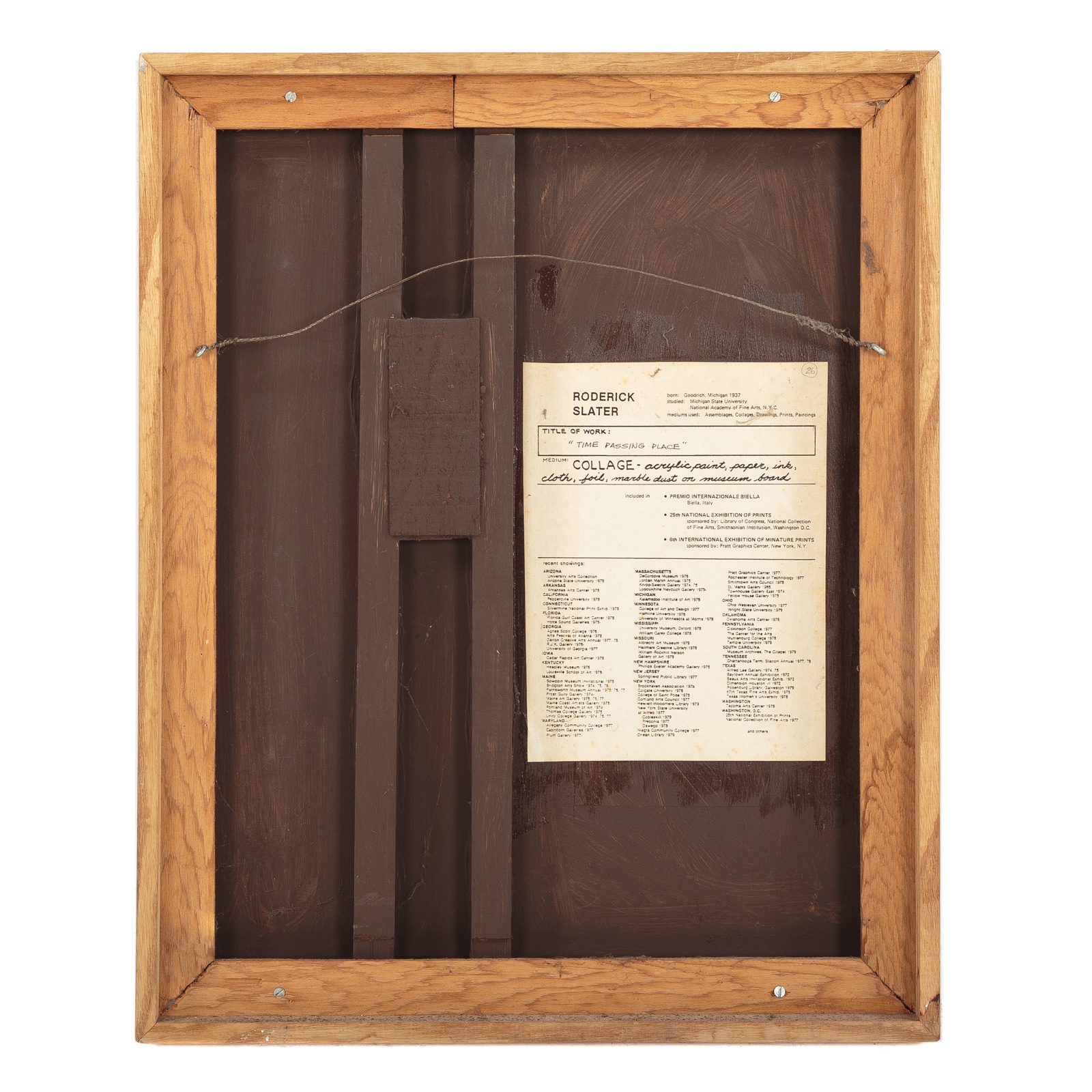 Roderick Slater | Time Passing Place | MutualArt