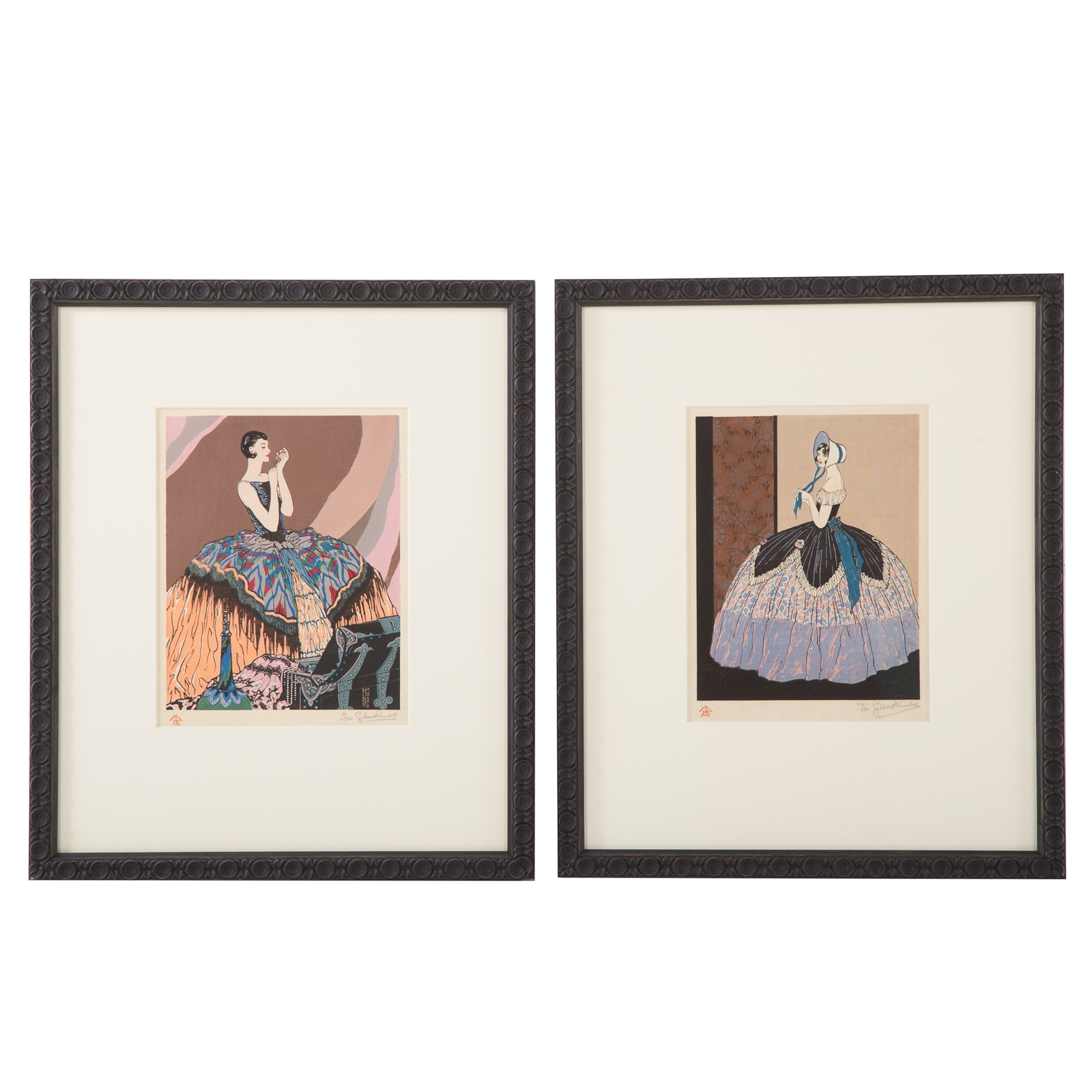 Gilbert Rumbold | Gilbert Rumbold. Two Framed Color Woodcuts | MutualArt
