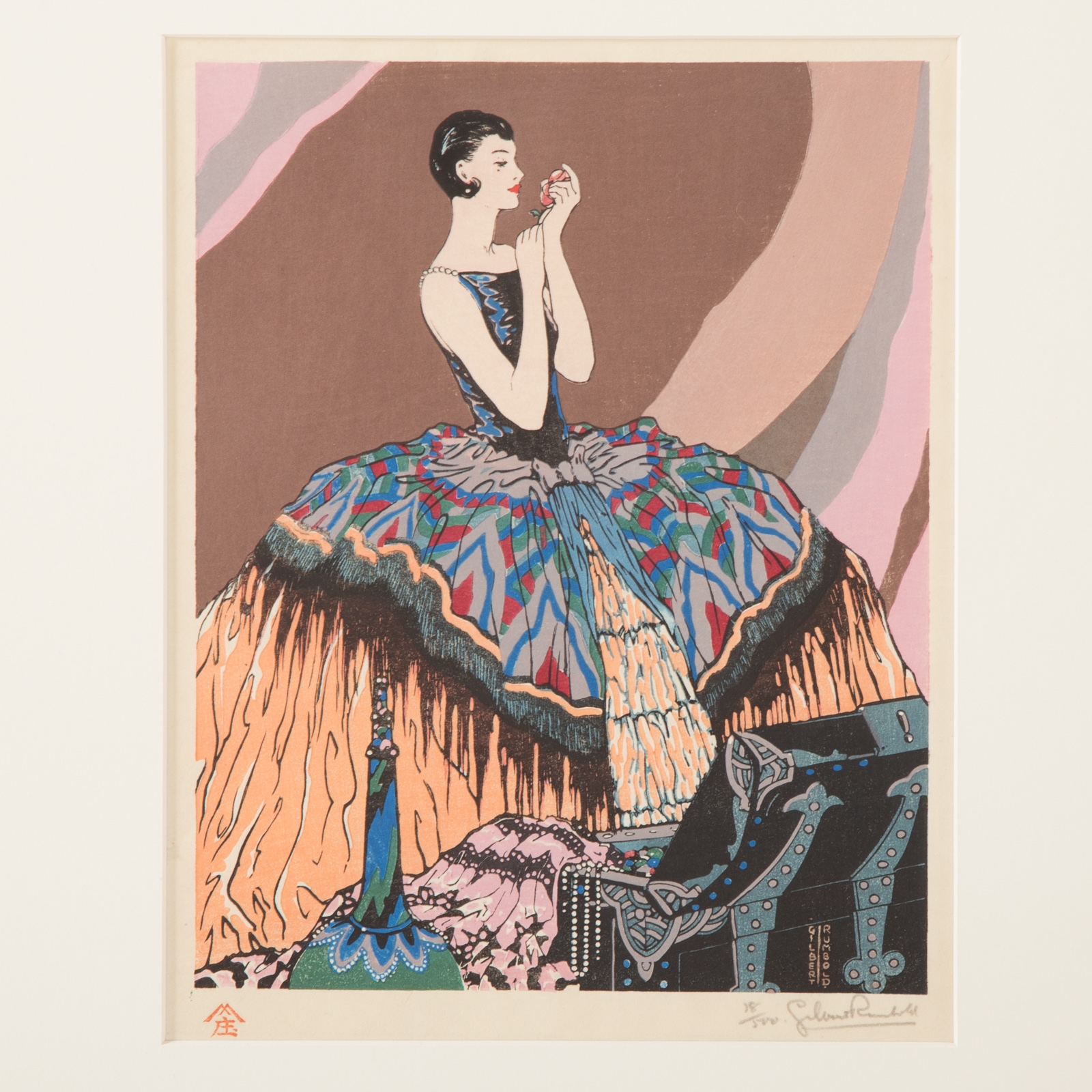 Gilbert Rumbold | Gilbert Rumbold. Two Framed Color Woodcuts | MutualArt