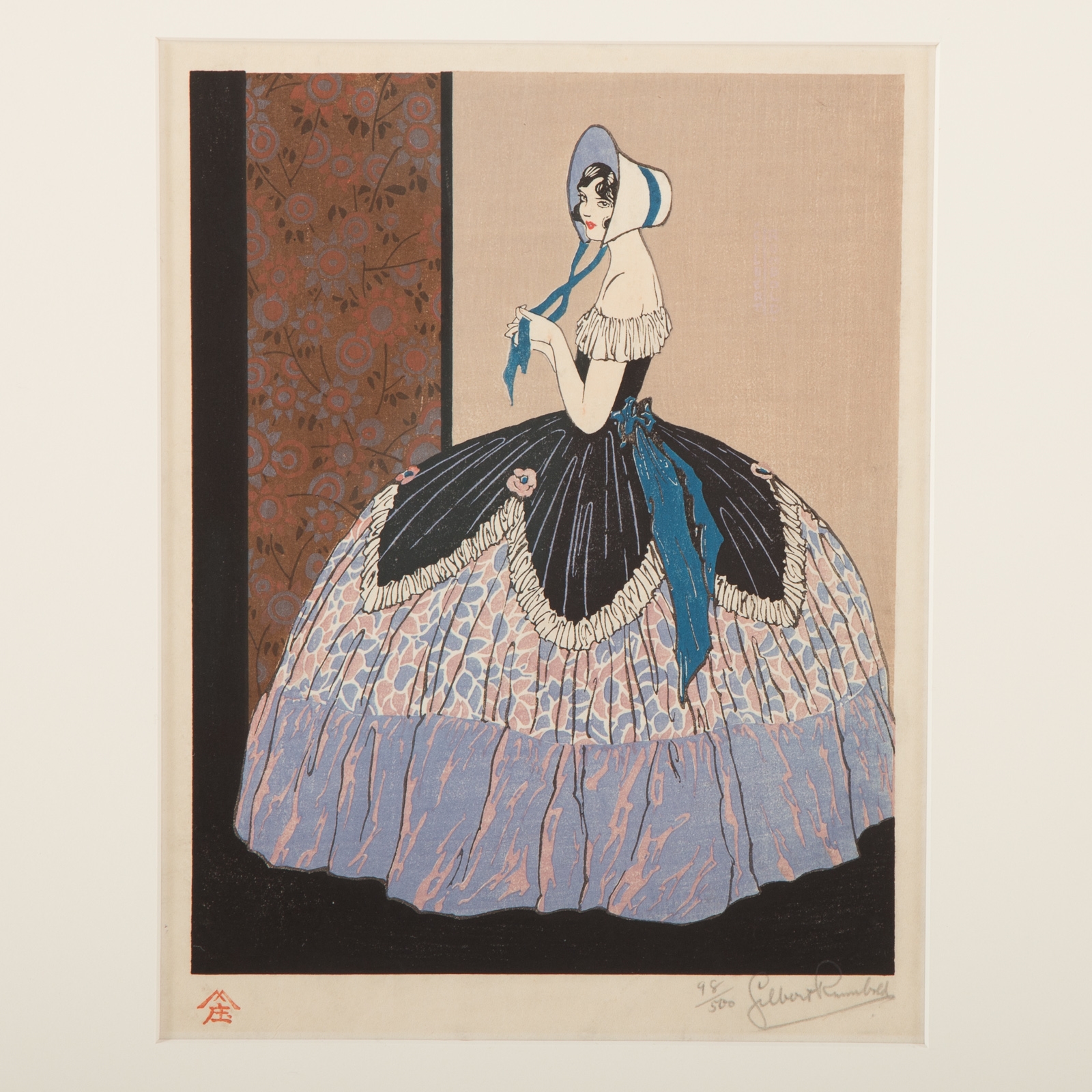 Gilbert Rumbold | Gilbert Rumbold. Two Framed Color Woodcuts | MutualArt