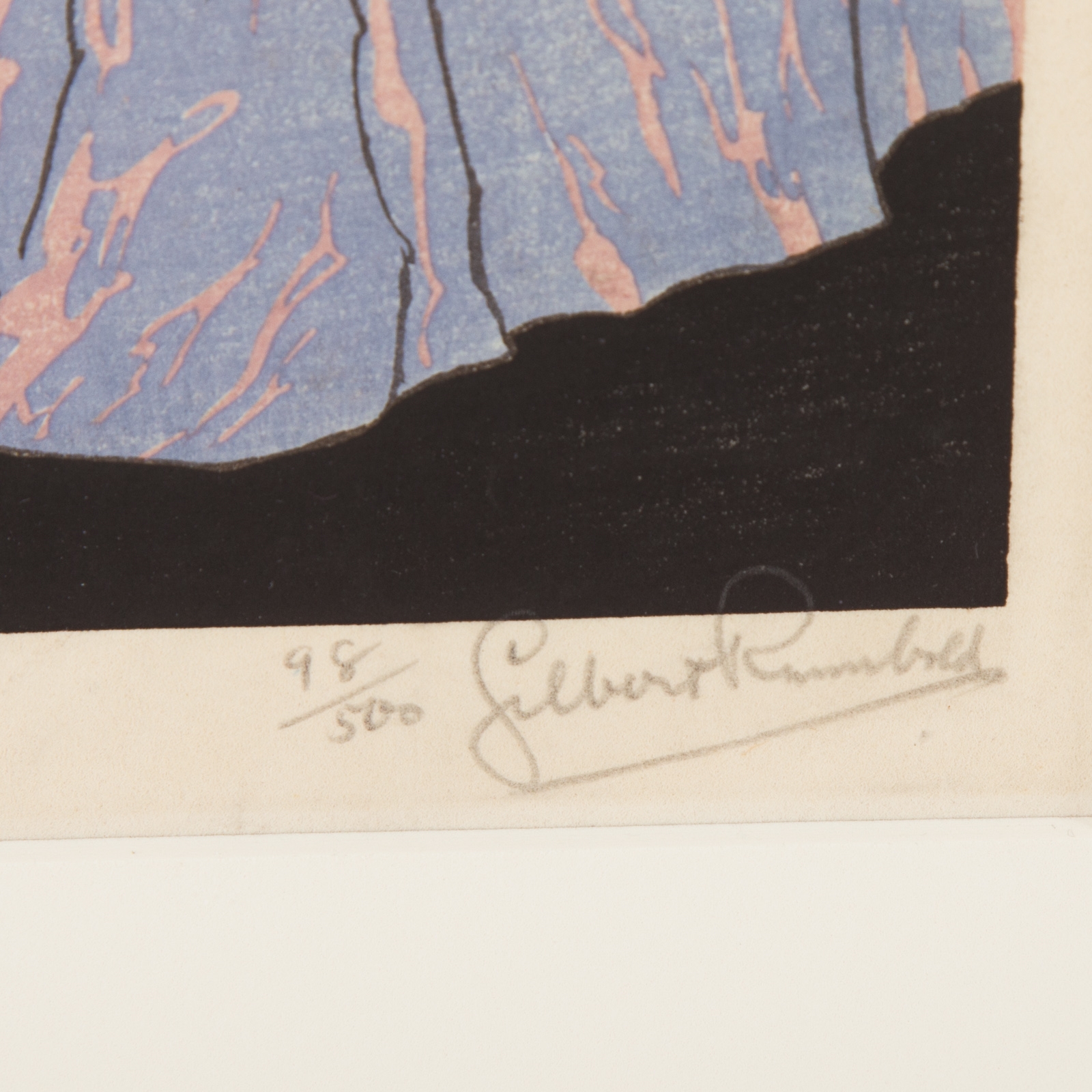 Gilbert Rumbold | Gilbert Rumbold. Two Framed Color Woodcuts | MutualArt