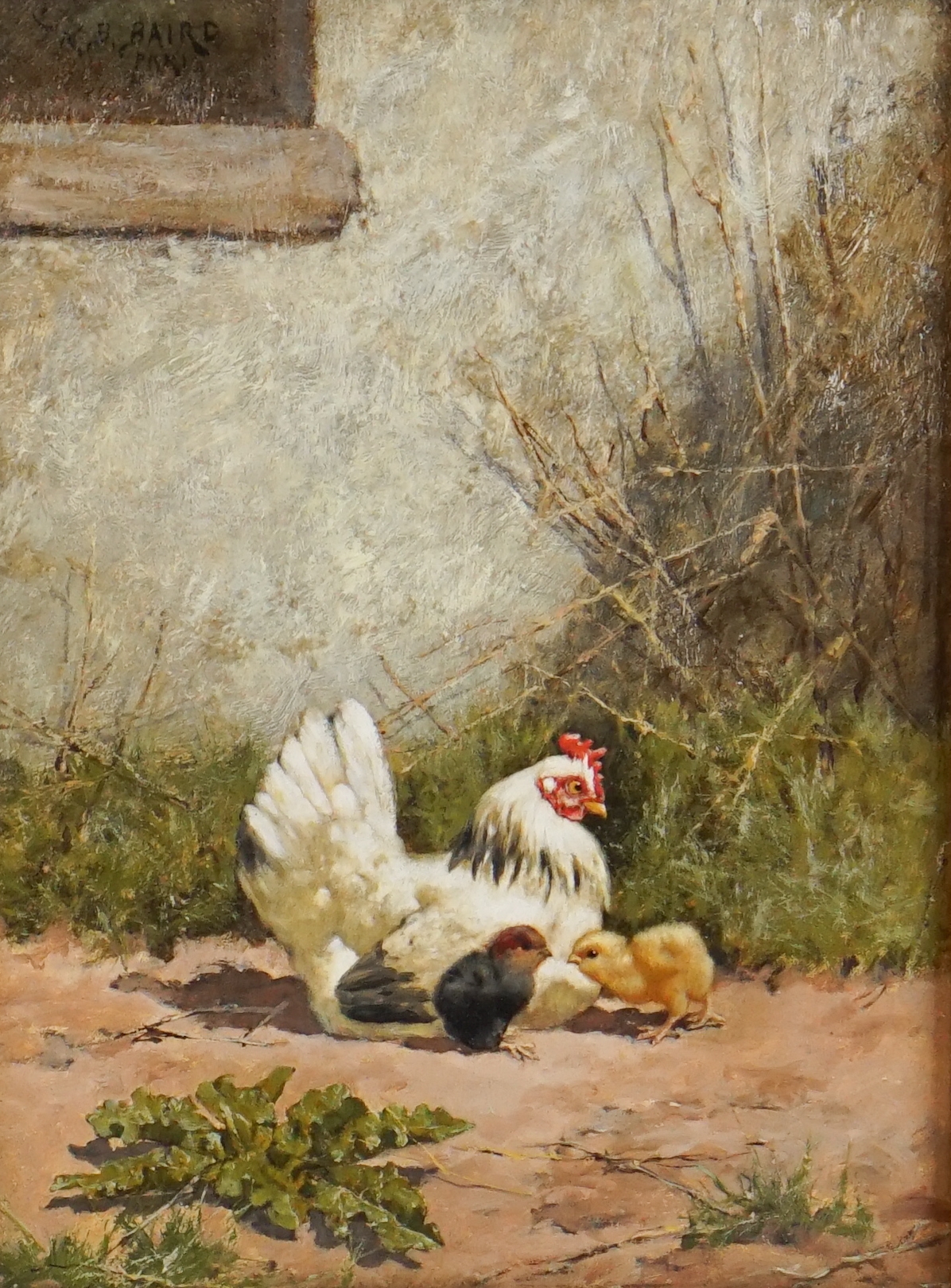 William Baptiste Baird | CHICKENS | MutualArt
