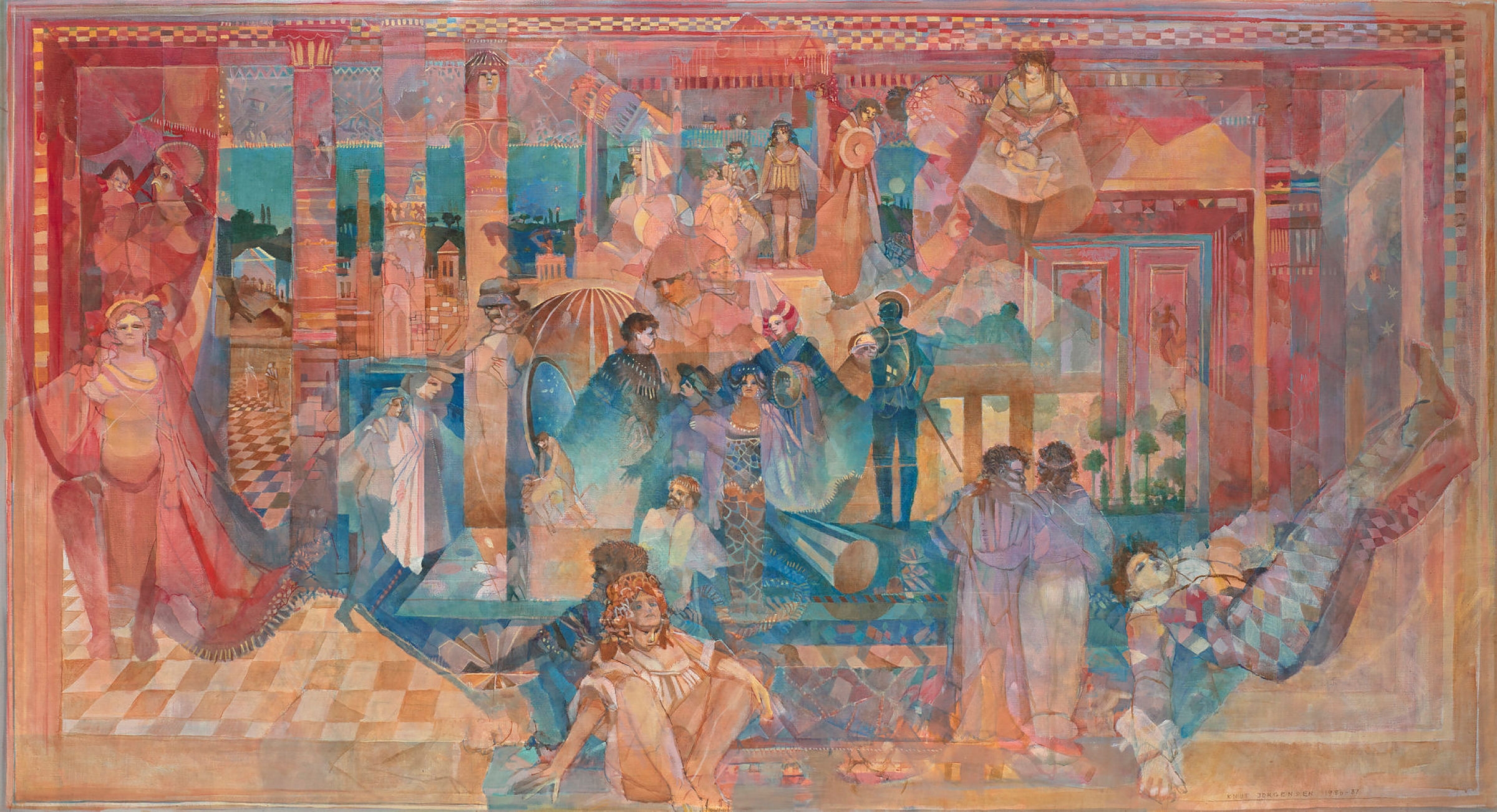 Knut Jørgensen | Antikk Fontene (1986 - 1987) | MutualArt