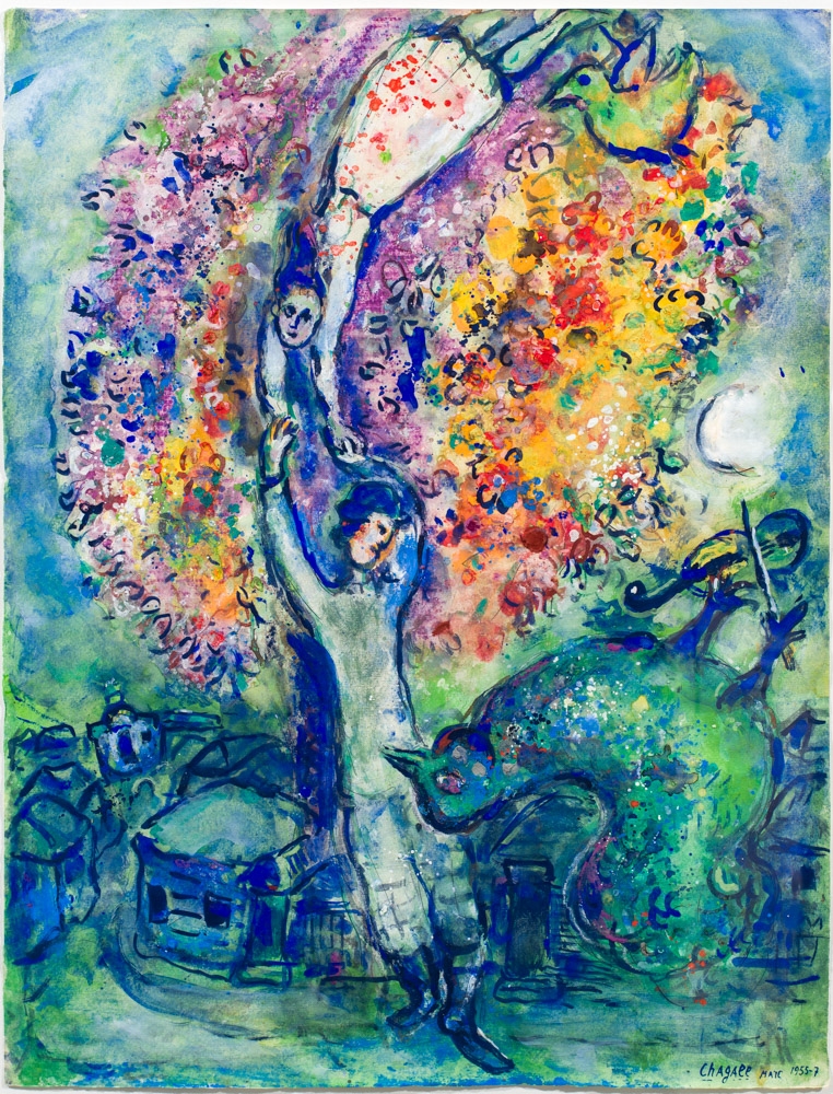 Marc Chagall | LE RÊVE DE JACOB (1954 - 1955) | MutualArt
