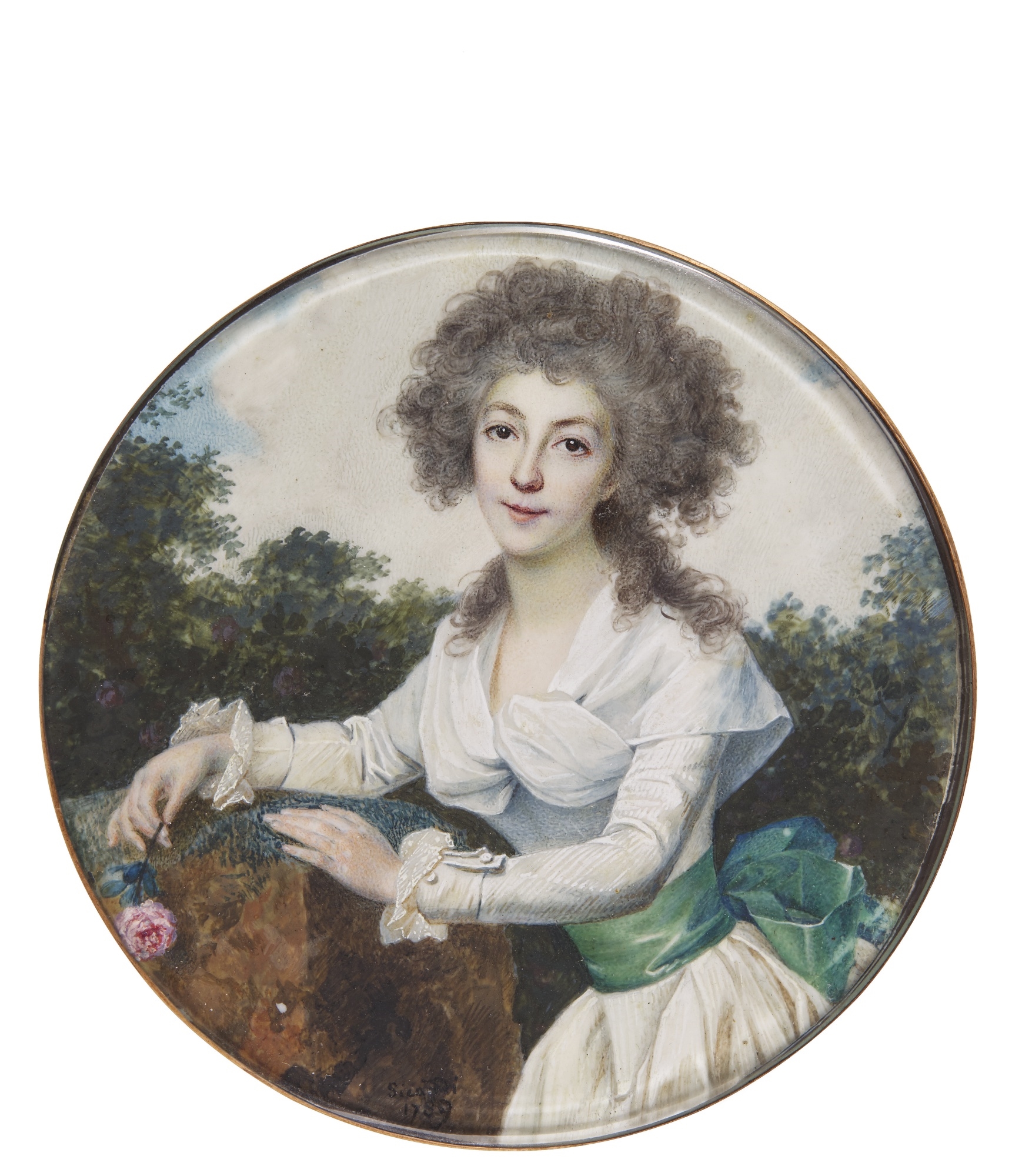 Louis Marie Sicard | Portrait of Françoise de Sainte-Albine | MutualArt