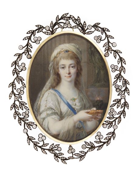 Józef Grassi | PORTRAIT OF A LADY, TRADITIONALLY IDENTIFIED AS MRS ...