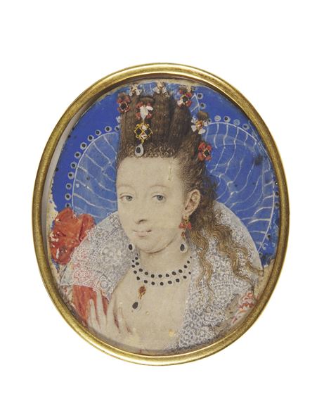 Nicholas Hilliard | Portrait of a lady (1581) | MutualArt