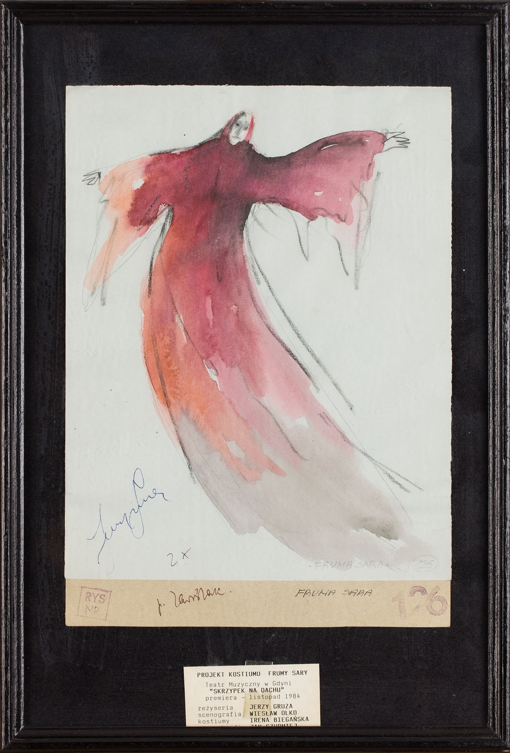 Irena Biegańska | Fruma-Sarah's character - costume design project for ...