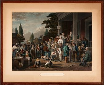 George Caleb Bingham | County Election, 1854 | MutualArt