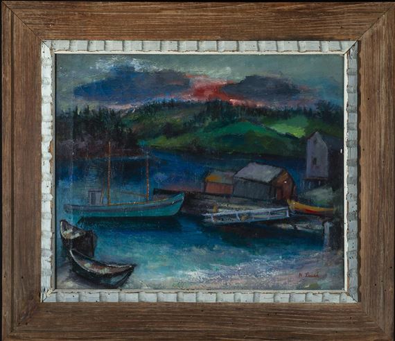 Nicholas Luisi | Monhegan Harbor | MutualArt
