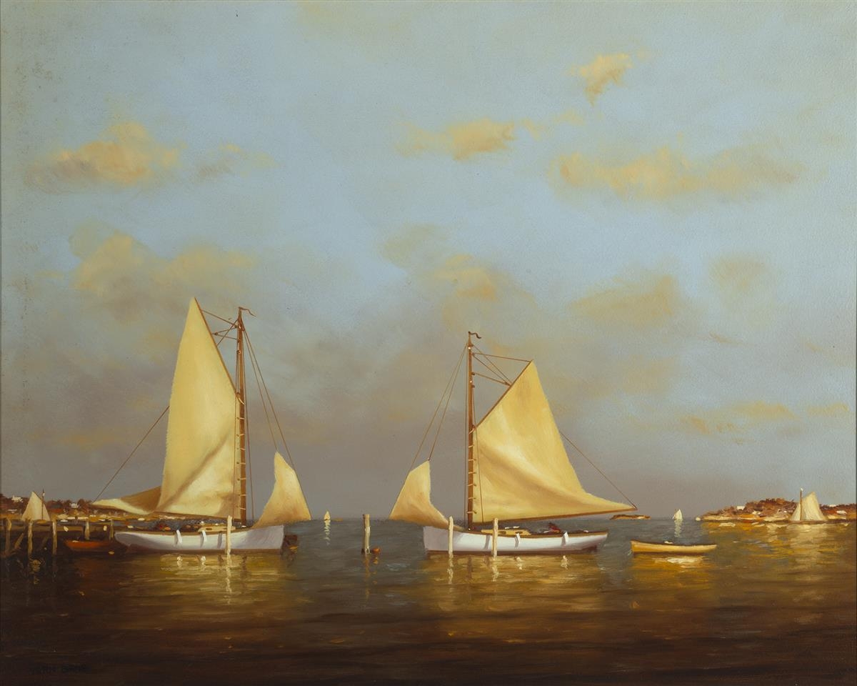 Vern Broe | Sun on the Sails | MutualArt