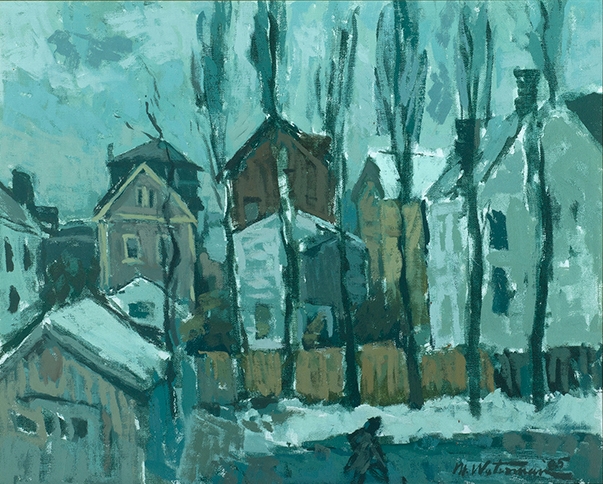 Michael Waterman | State Street (1986) | MutualArt