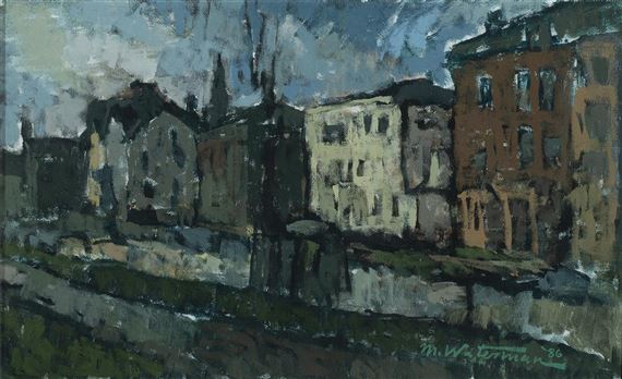 Michael Waterman | State Street (1986) | MutualArt