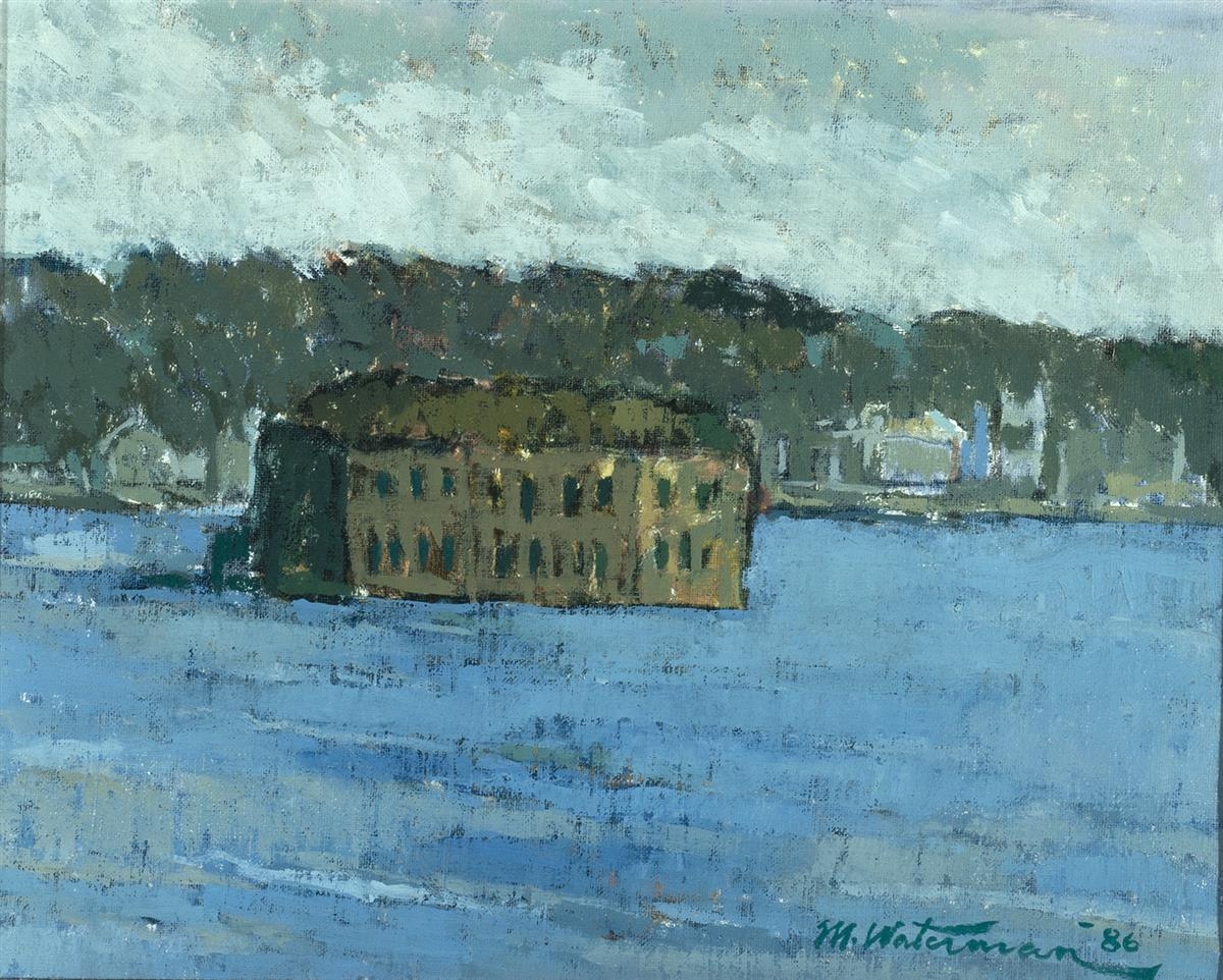 Michael Waterman | State Street (1986) | MutualArt