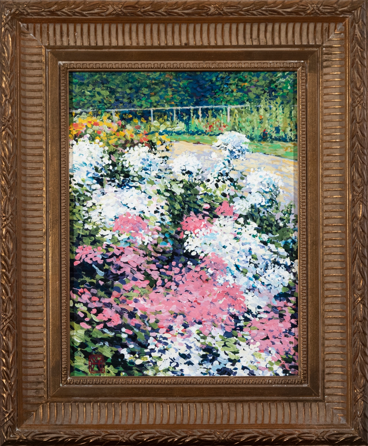 Wally Ames | Flower Garden | MutualArt
