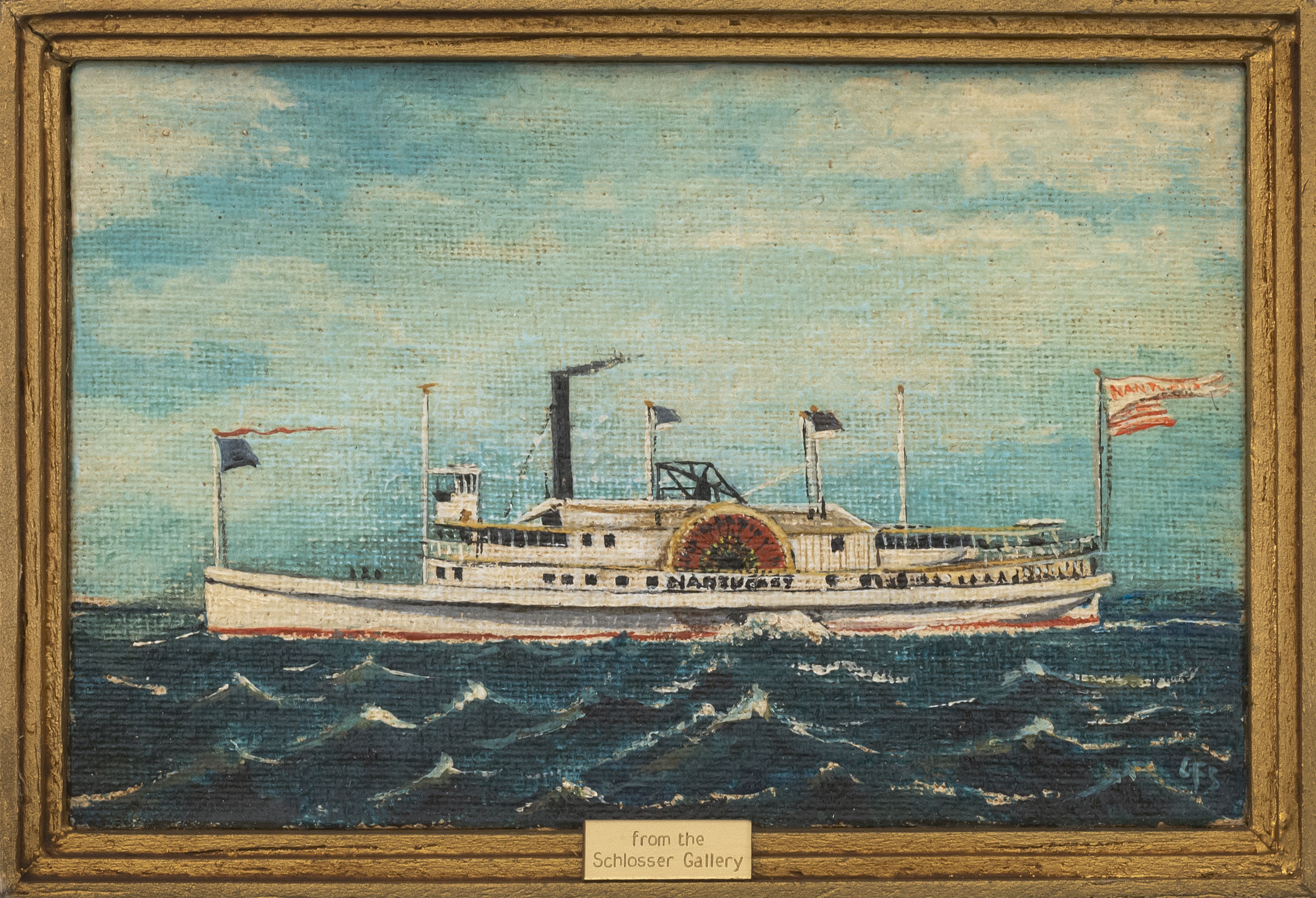 George Schlosser | Nantucket Steamer (after Antonio Jacobsen, 1887 ...