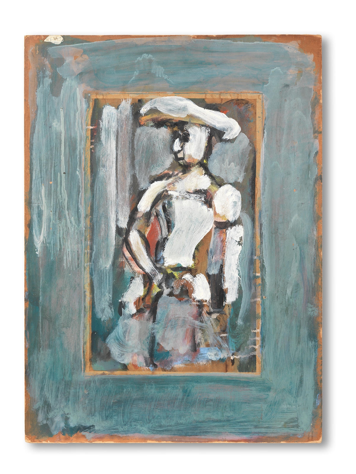 Georges Rouault | Profil de femme au chapeau (1915) | MutualArt