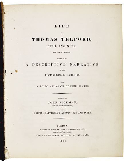 Thomas Telford | LIFE OF THOMAS TELFORD, CIVIL ENGINEER, WRITTEN BY ...