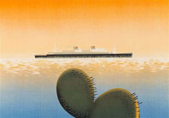 Tadeusz Trepkowski | SS Batory on the South route' (1936) | MutualArt