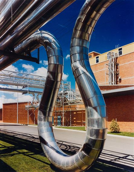 Wolfgang Sievers | Expansion Loop in the low pressure steam pipe, Kodak ...