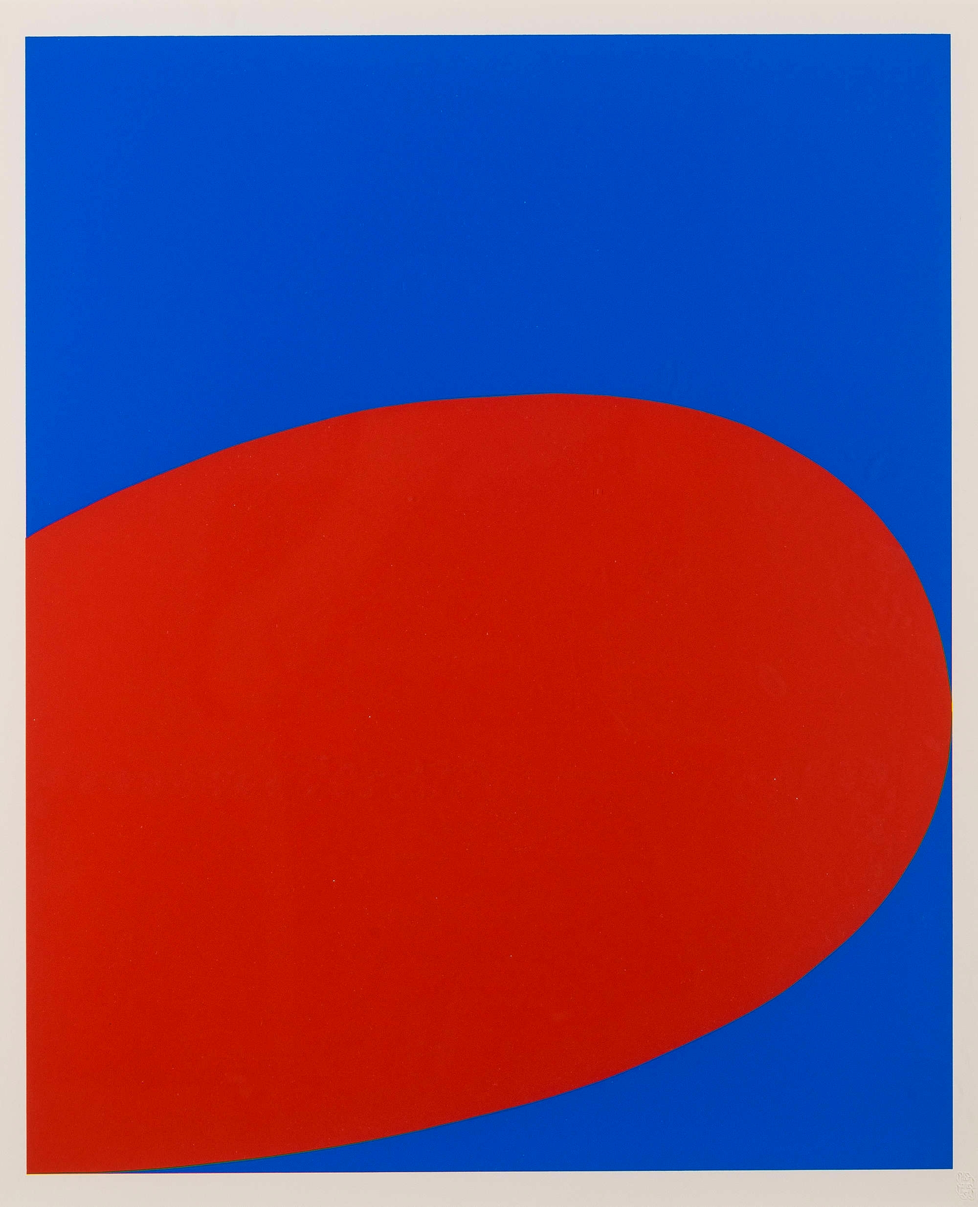 Ellsworth Kelly | Red and Blue (1964) | MutualArt