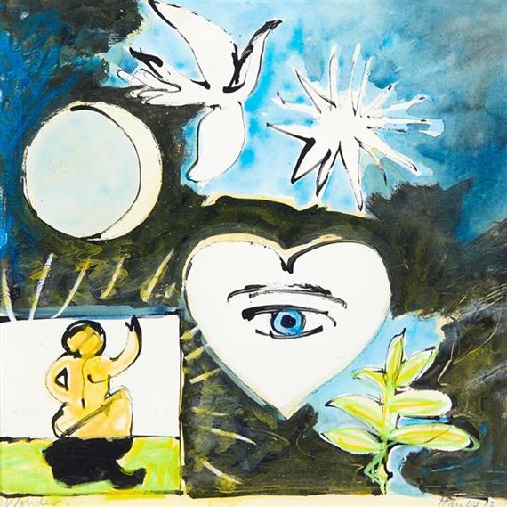 Pat Hanly | Wonder (1982) | MutualArt