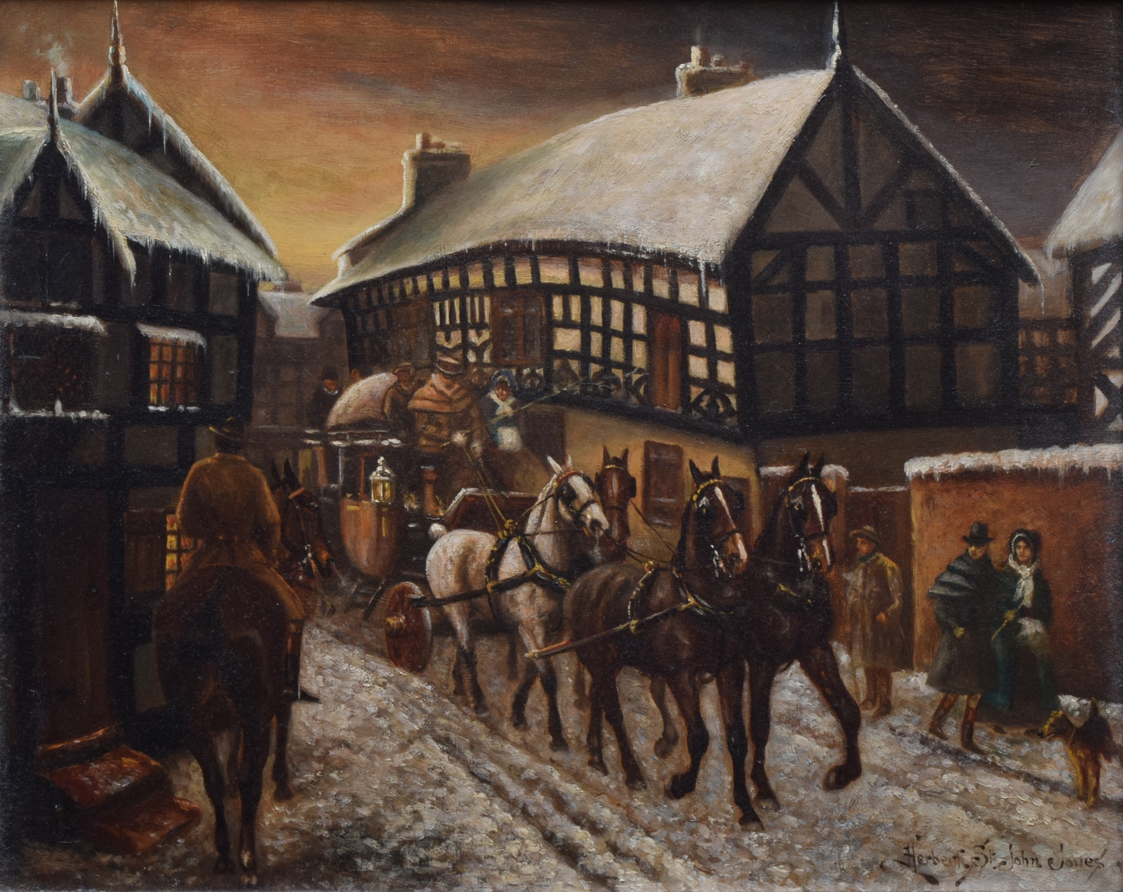 Herbert H. St. John Jones | Hospital Street, Nantwich | MutualArt