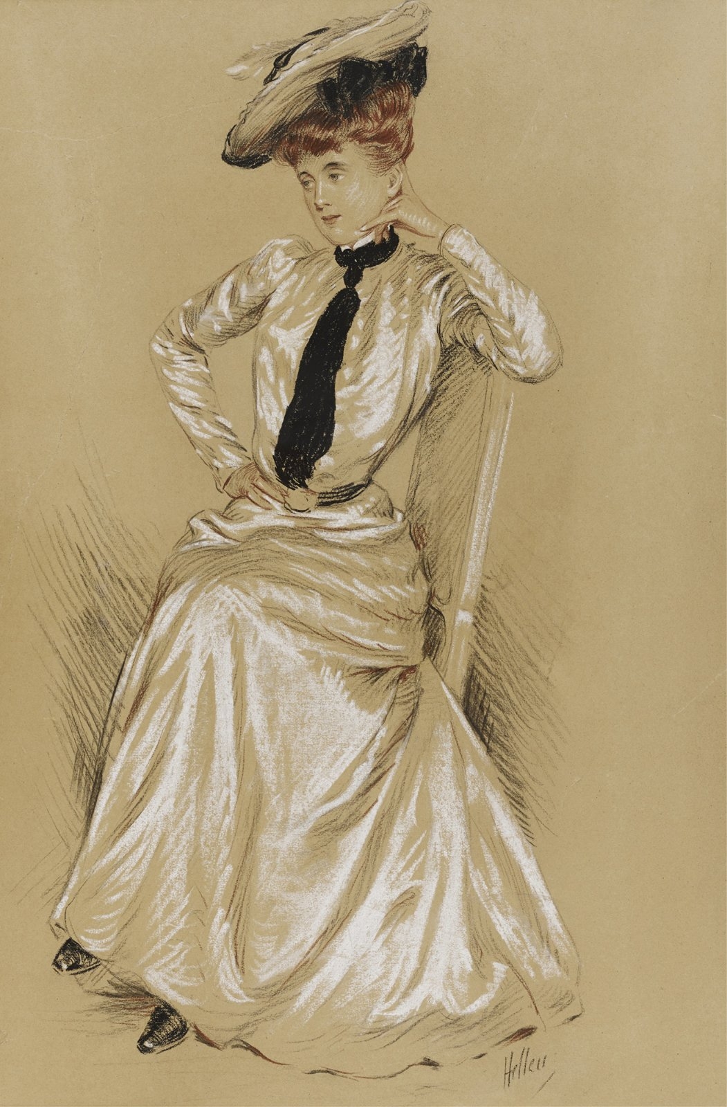 Paul César Helleu | Portrait de Jean Helleu à dix ans | MutualArt