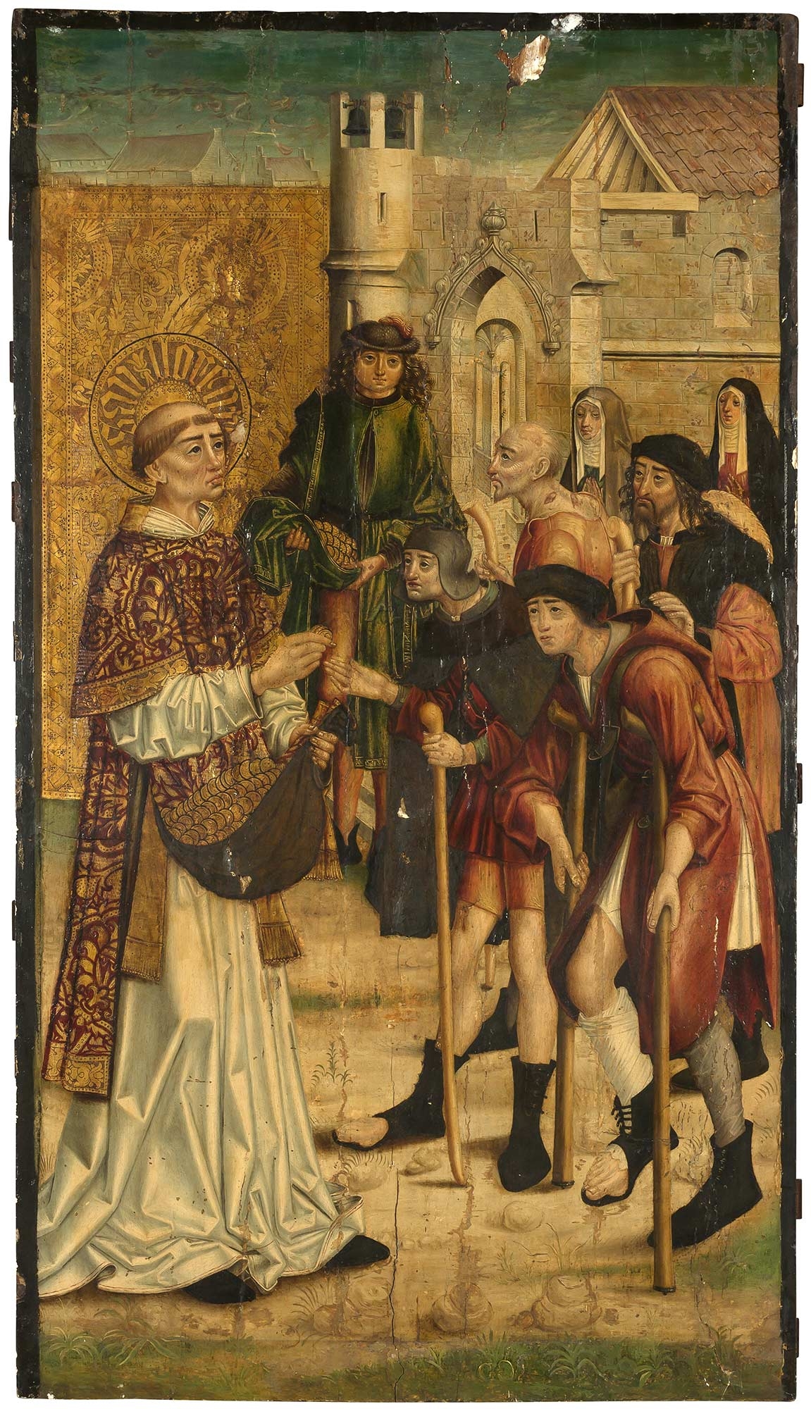 Hispano-Flemish School, 19thCentury | Scenes from the Life of Saint ...