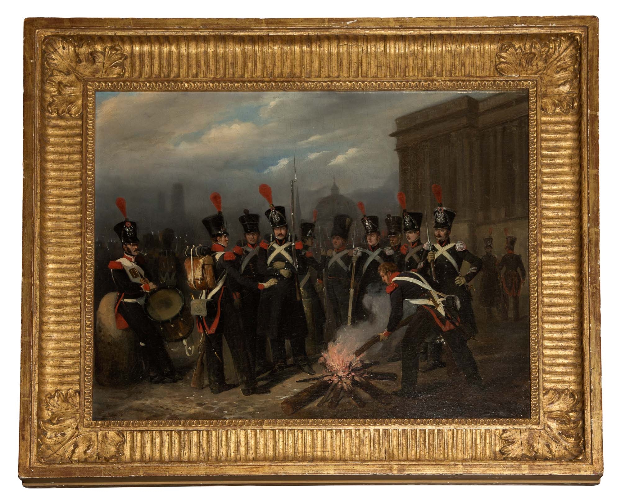 Denis Auguste Marie Raffet | Bivouac de la Garde Imperiale dans la ...