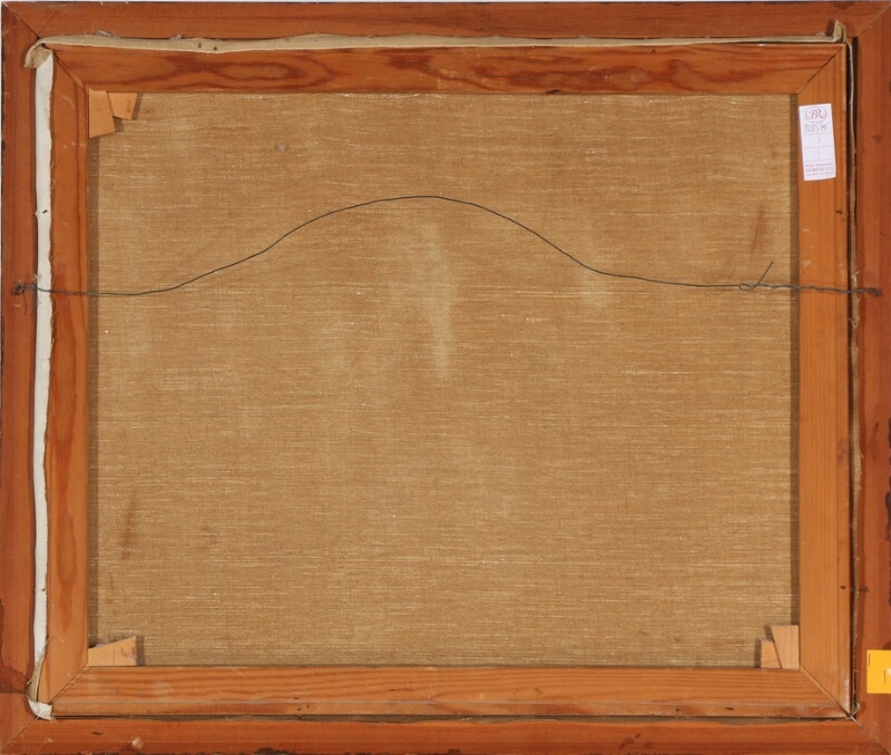 Harald Moltke | A young woman gazing out of a window (1947) | MutualArt