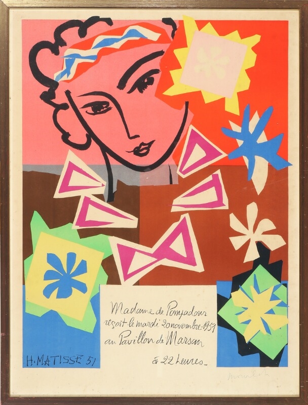 Henri Matisse | The Sorrows of the King (1952) | MutualArt