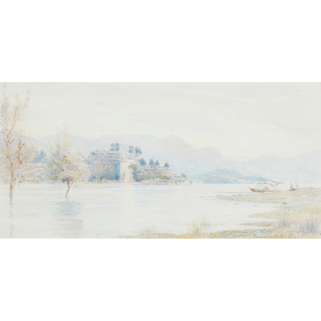 George Samuel Elgood | ISOLA BELLA, LAKE MAGGIORE (1907) | MutualArt