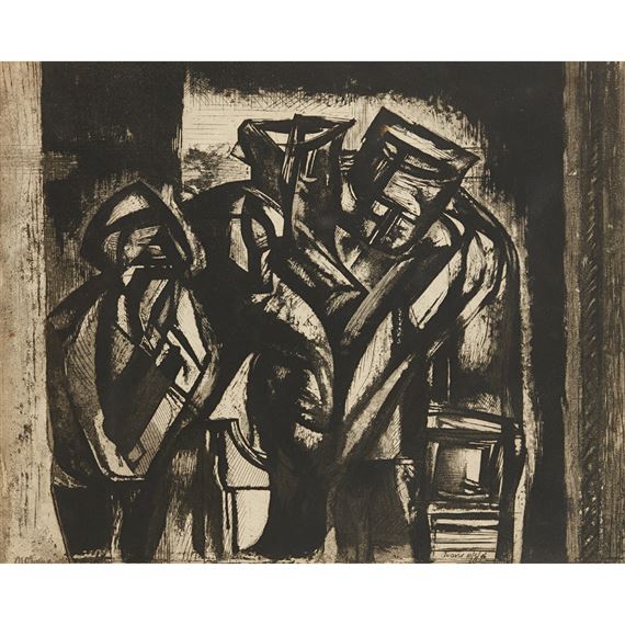 Merlyn Evans | THE MINERS (1946) | MutualArt
