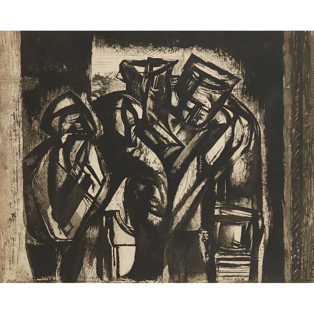 Merlyn Evans | THE MINERS (1946) | MutualArt