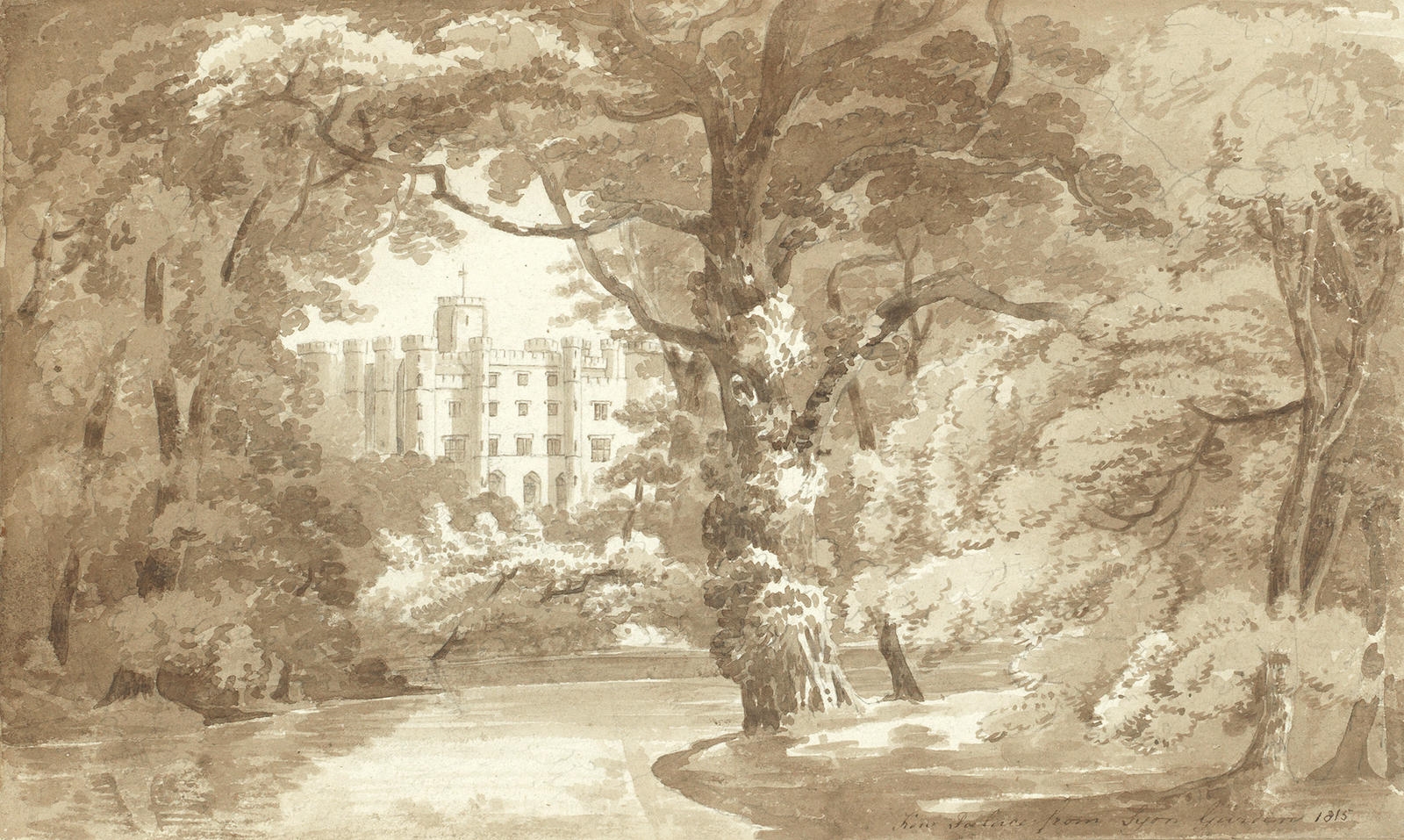 Lady Susan Elizabeth Percy | Seven sketchbooks, including views of ...