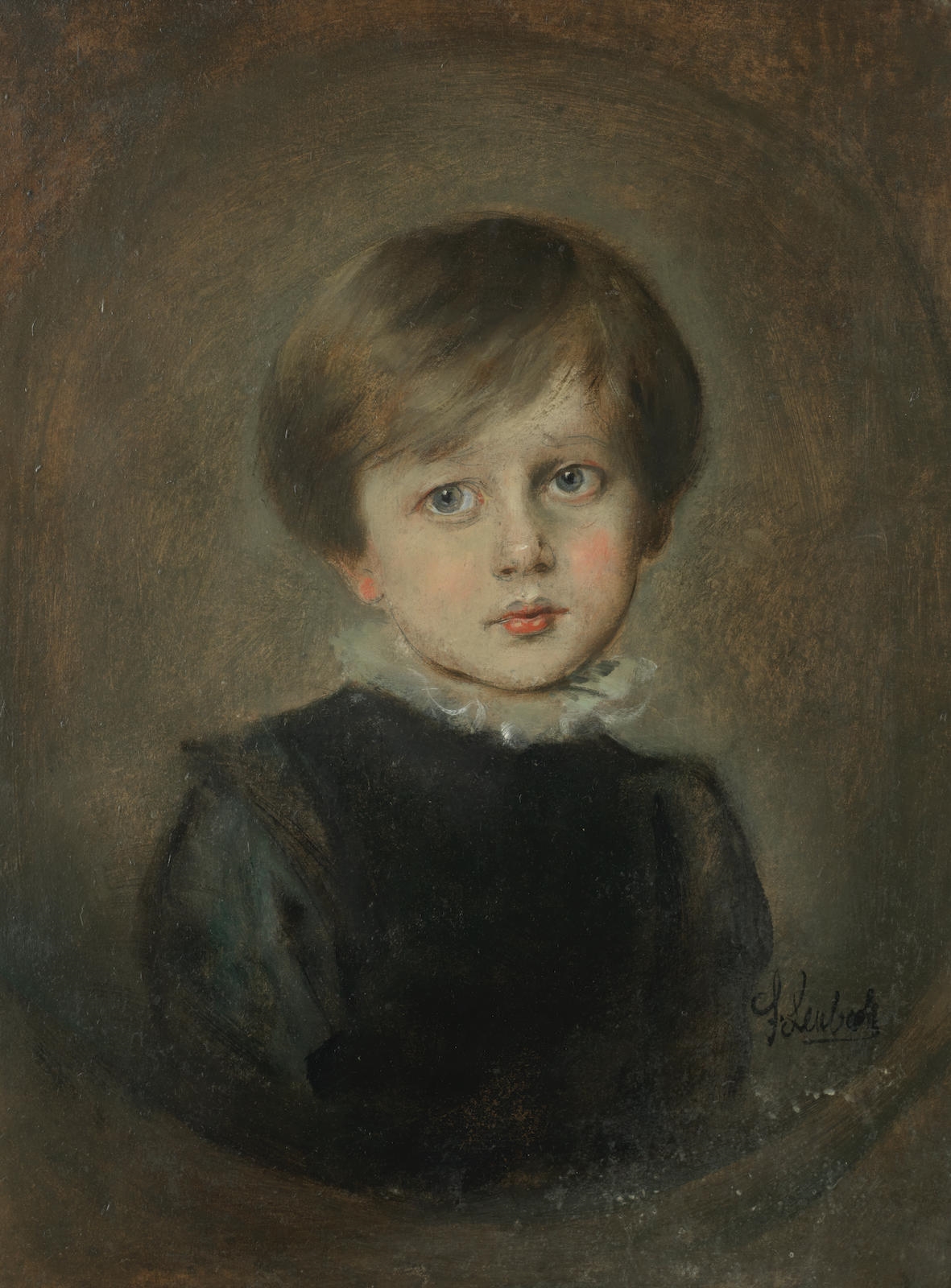 Franz Seraph von Lenbach | Portrait of a young boy | MutualArt