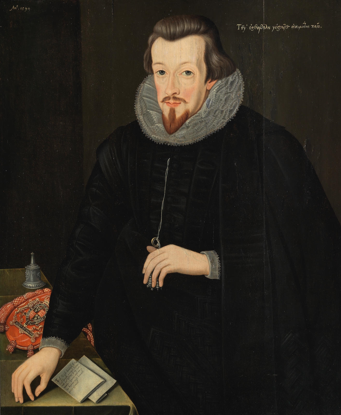 John de Critz | Portrait of Robert Cecil, 1st Earl of Salisbury, three ...