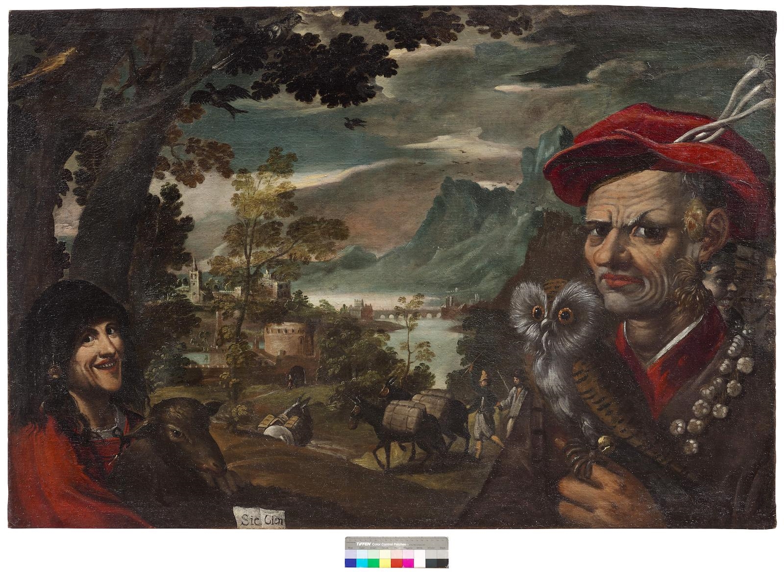 Dosso Dossi | MADONNA AND CHILD WITH SAINTS JOHN THE BAPTIST AND JEROME ...