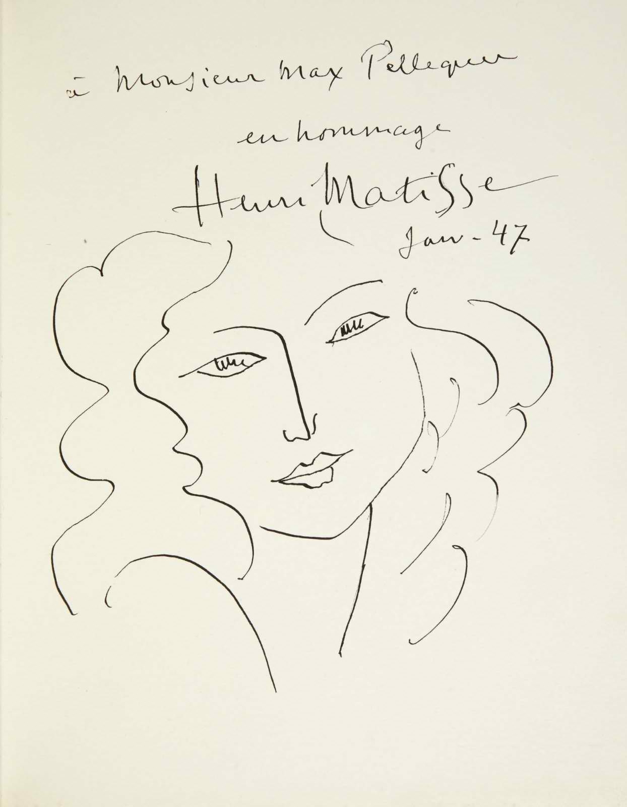 Henri Matisse | Lettres (1946) | MutualArt