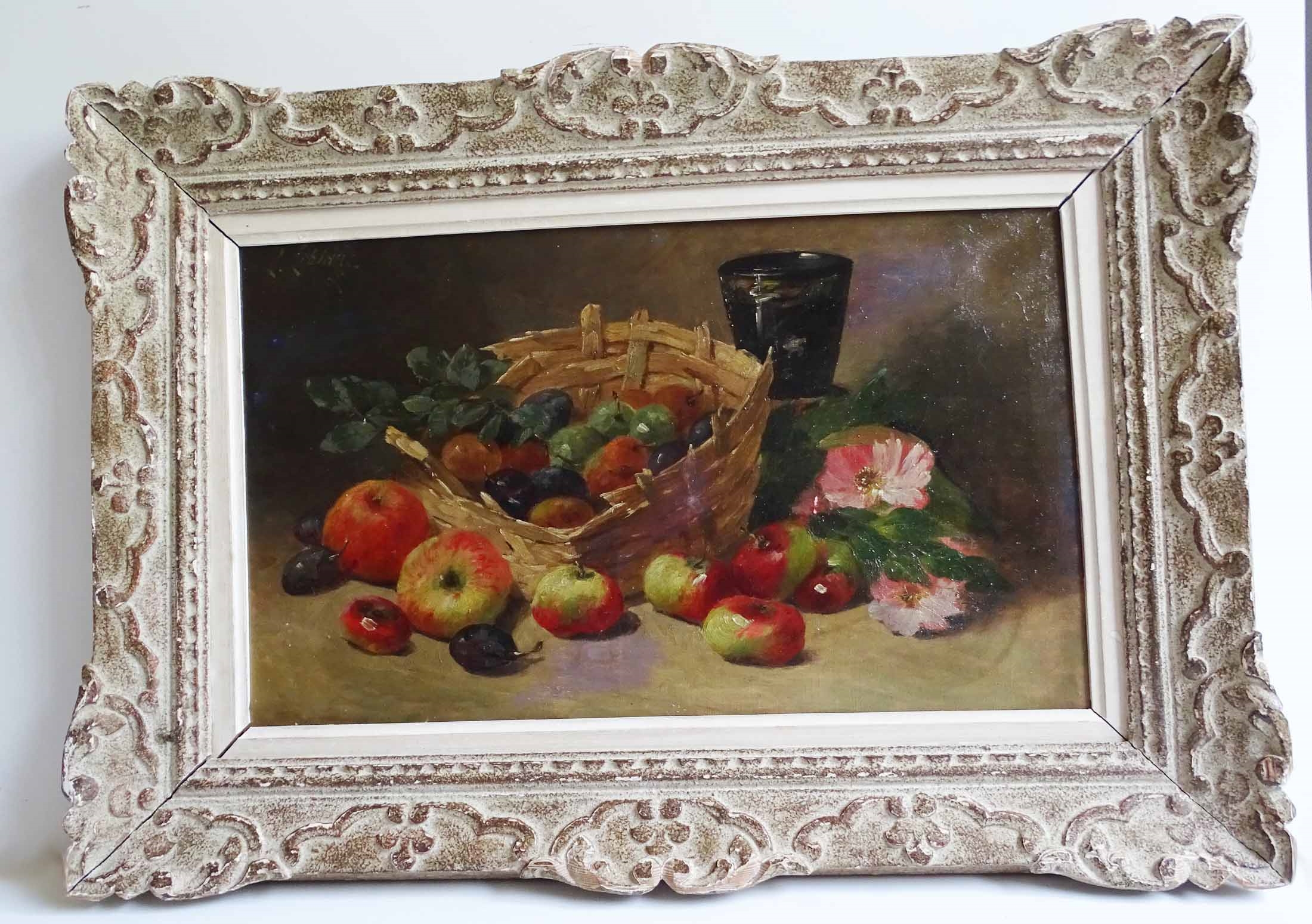 Léon Leblanc | Antique French still life | MutualArt