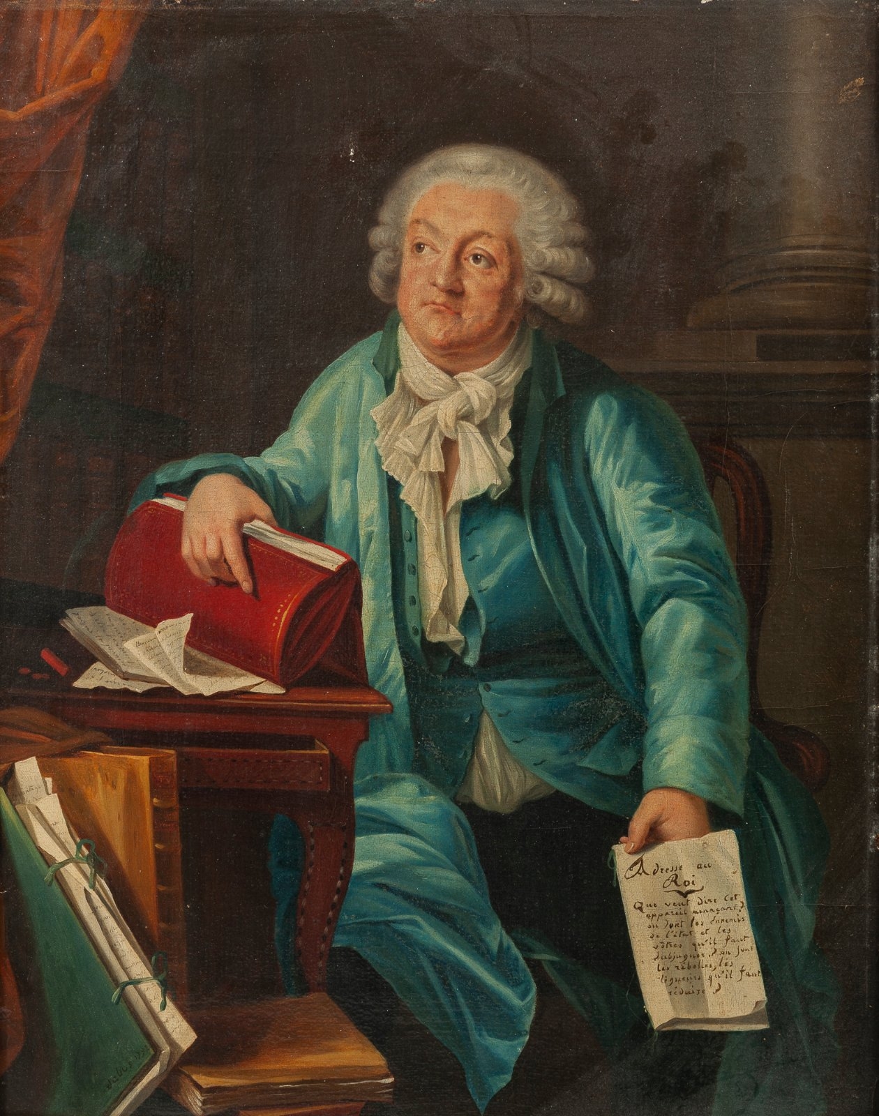 Laurent Dabos | Le Comte de Mirabeau tenant l'Adresse au Roi (1792 ...