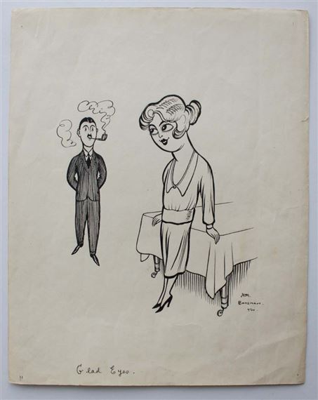 Henry Mayo Bateman | GLAD EYES | MutualArt