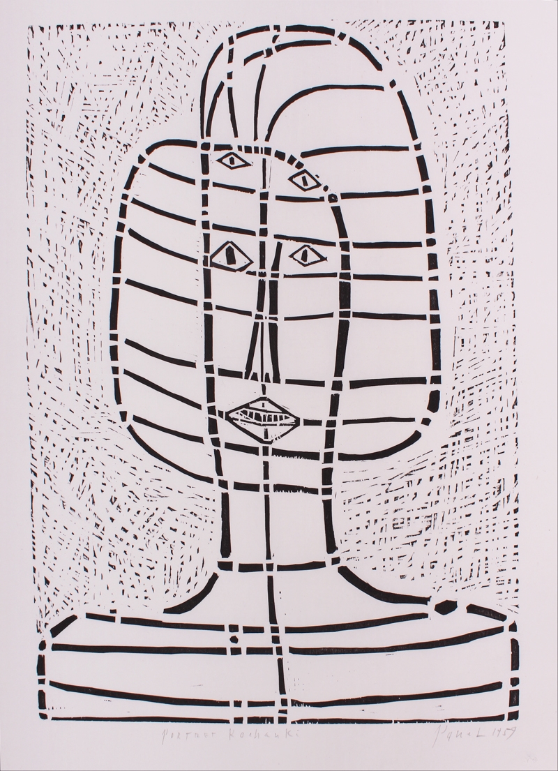 Jerzy Panek | PORTRET KOCHANKI (1959) | MutualArt